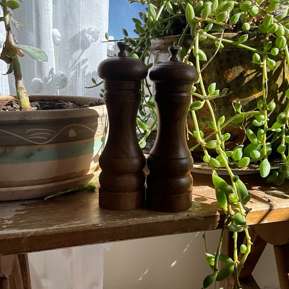 Peter Piper | Kitchen | Vtg Peter Piper Salt And Pepper Grinders 6 Tall ...